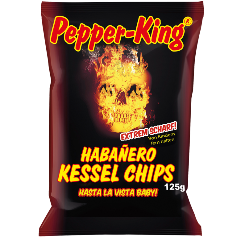 XOX Pepper-King Habanero-Chili 125g - XOX Group