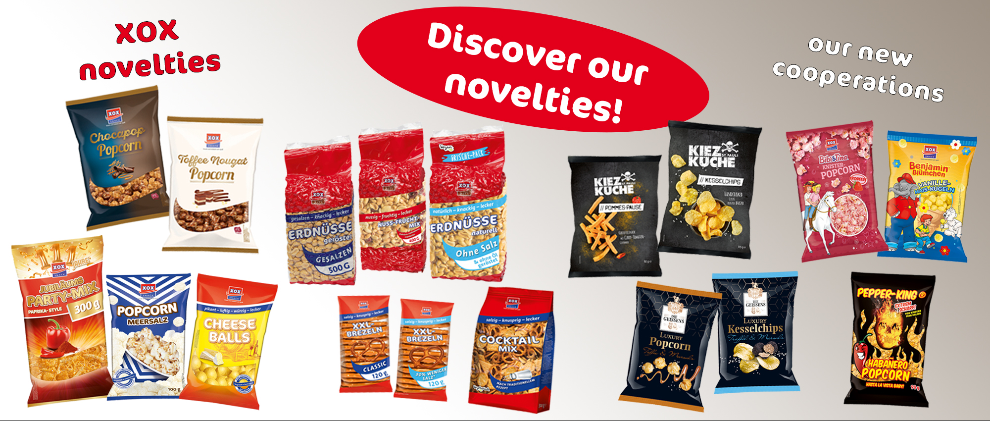 XOX Group - Snack und Gebäck seit 1908