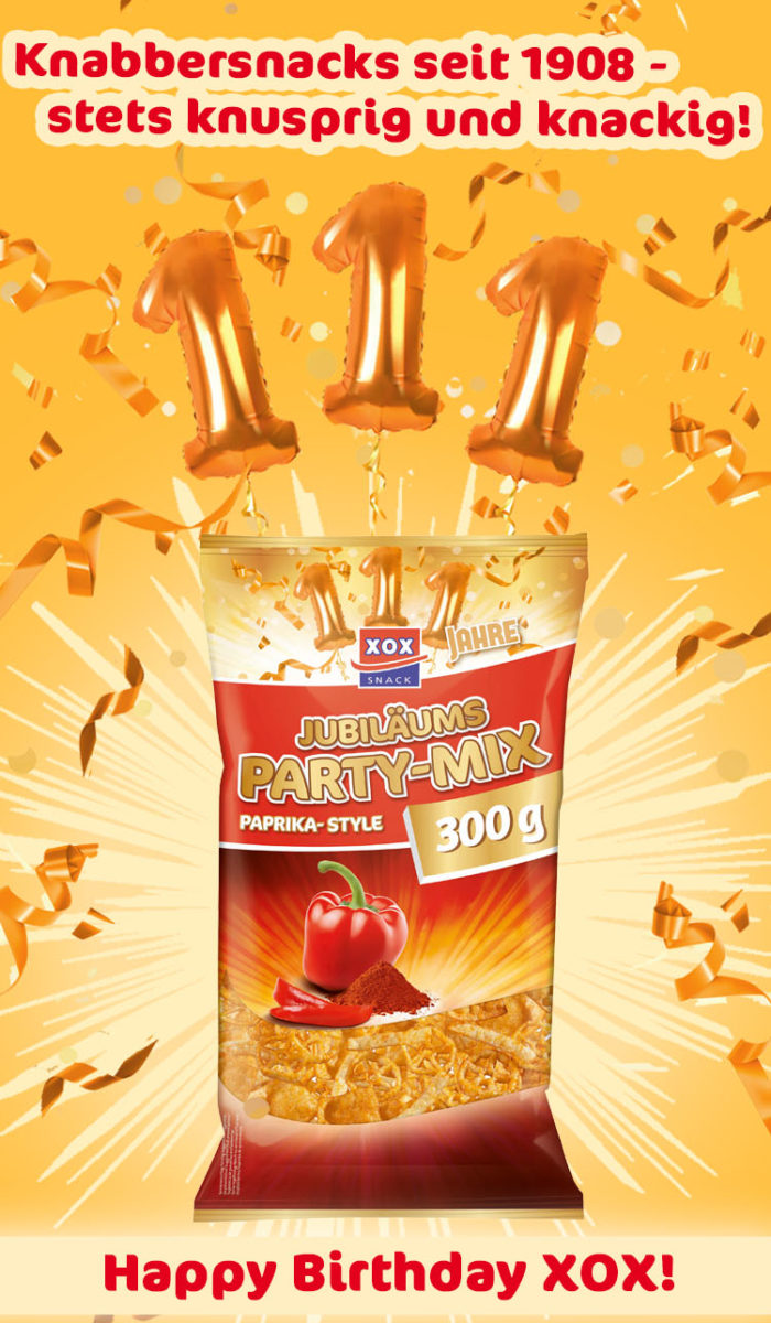 XOX Group - Snack und Gebäck seit 1908